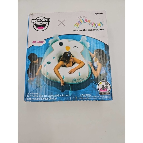 BigMouth | Other | Bigmouth X Squishmallows Inflatable Ring Pool Float ...